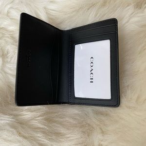 Coach | Accessories | Coach Id Wallet In Signature Canvas | Poshmark